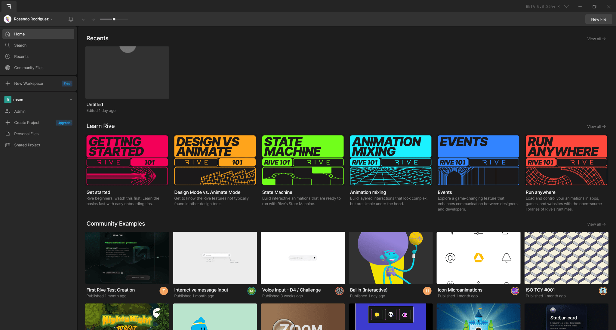 Mi Viaje para Aprender Rive – Rosendo Rodríguez